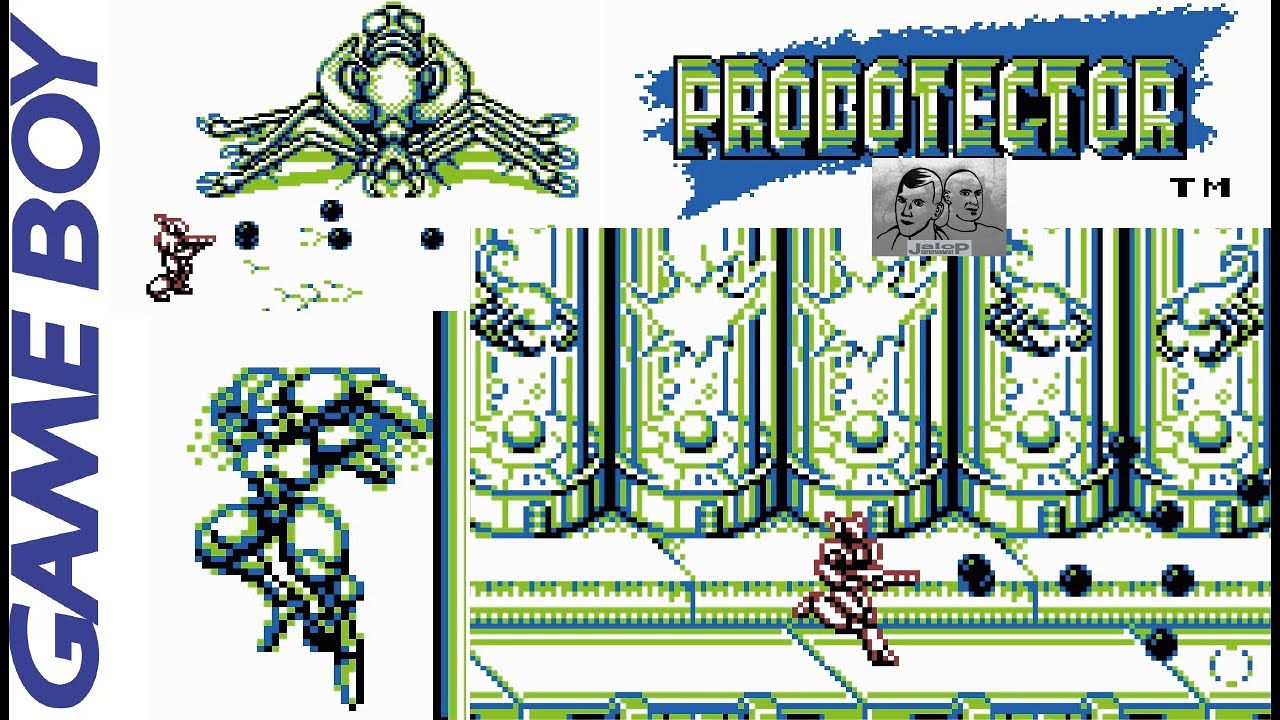 Probotector / Contra Game Boy - C&M Playthrough - YouTube