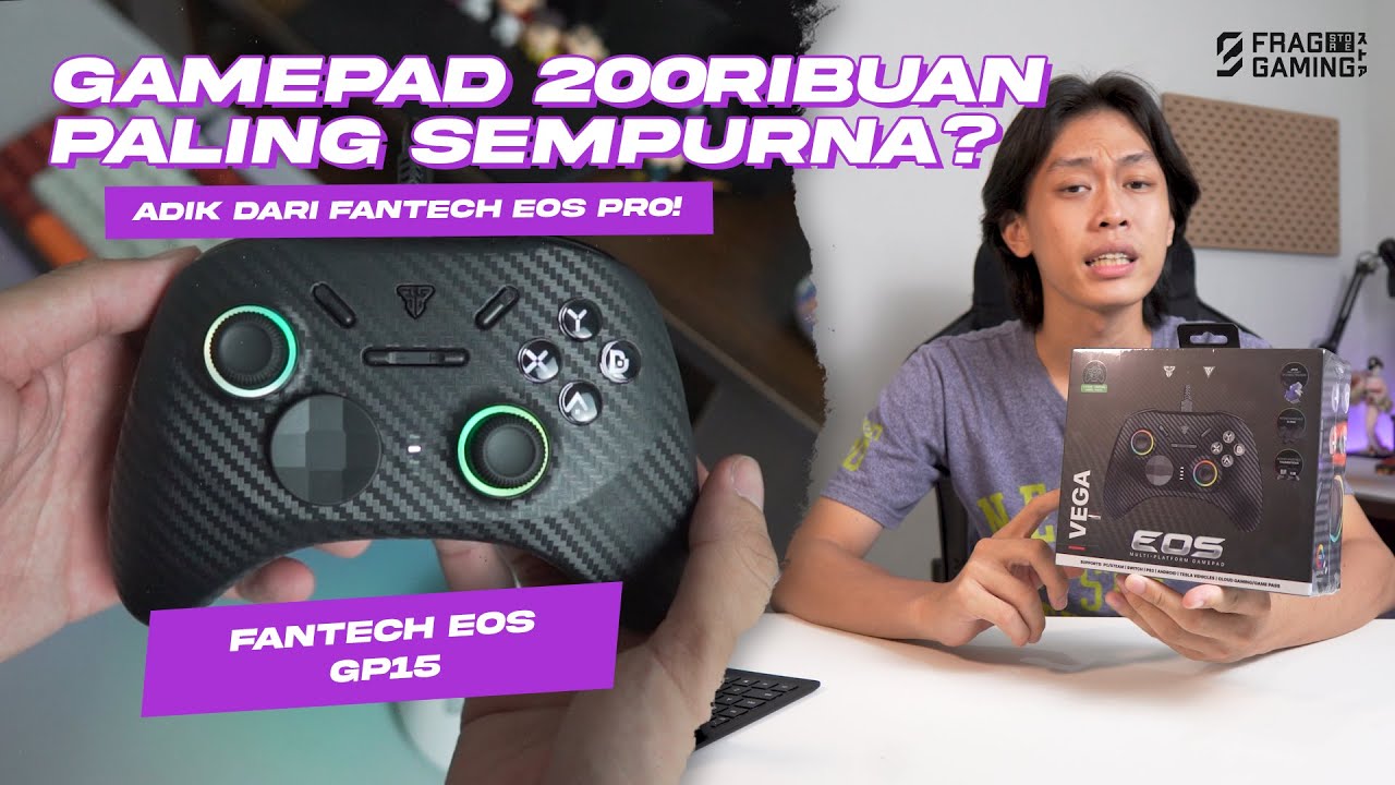FANTECH BIKIN GAMEPAD PERFECT ga sampe 300rb? Ini dia Fantech EOS GP15 ...