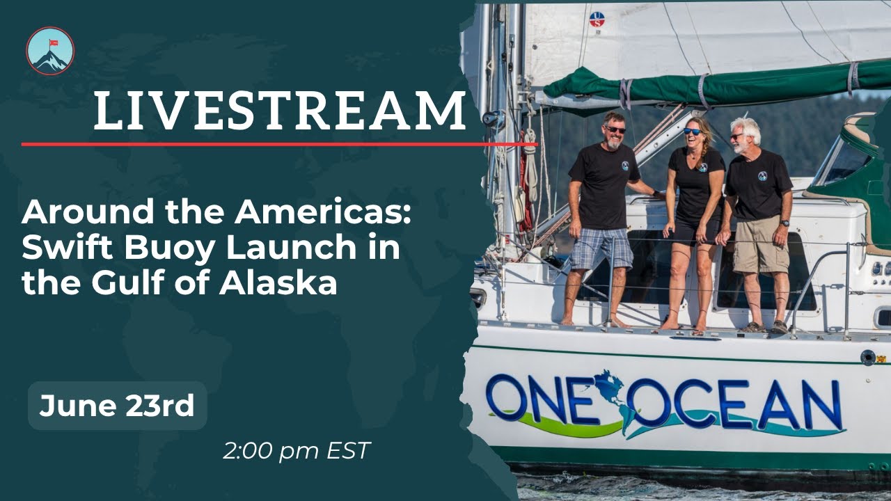 Around the Americas: Swift Buoy Launch in the Gulf of Alaska - YouTube