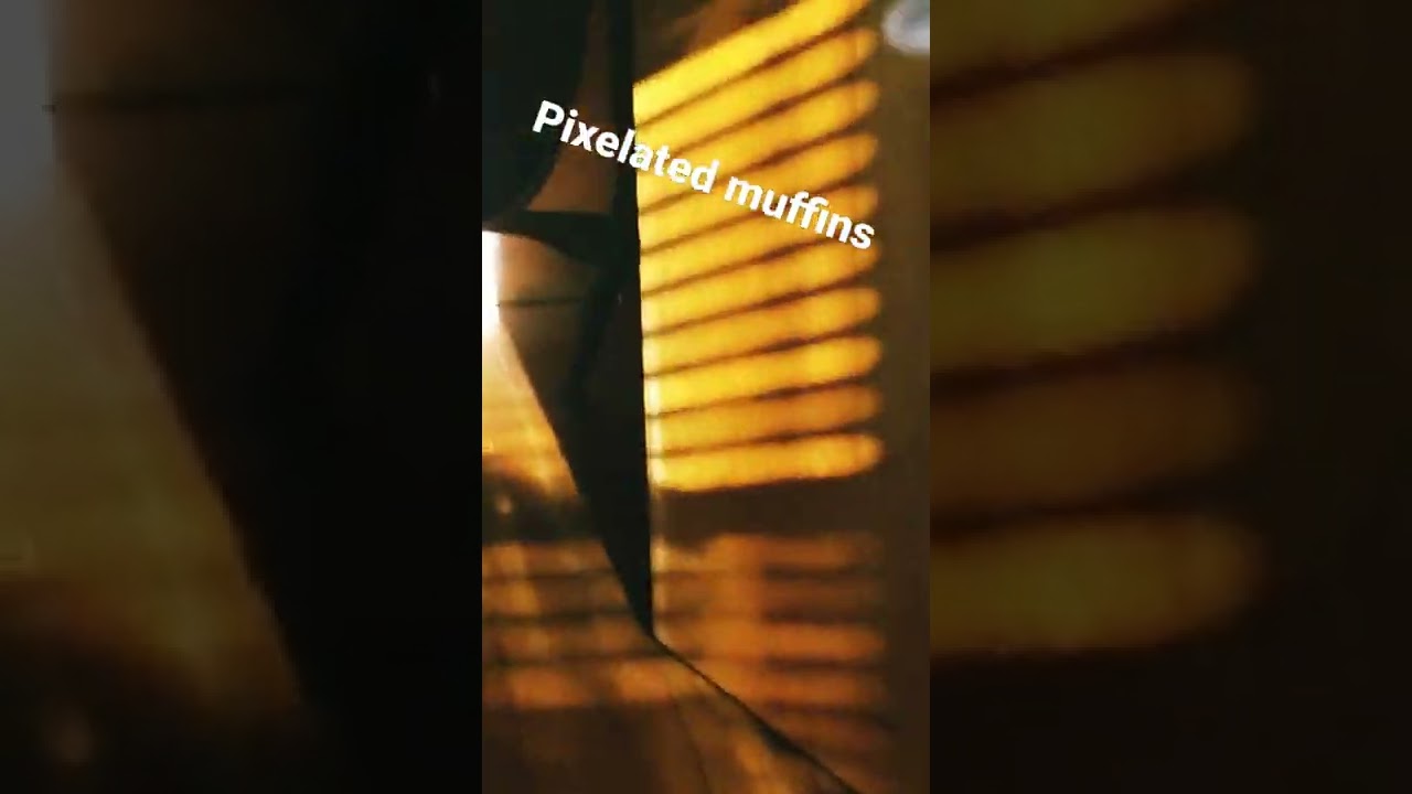 pixelated muffins - YouTube