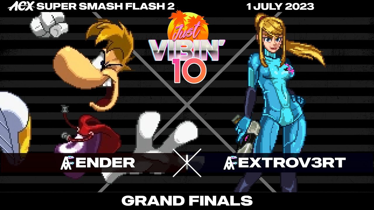 Ender (Rayman) vs Extrov3rt (Zero Suit Samus) - GRAND FINALS - Just ...