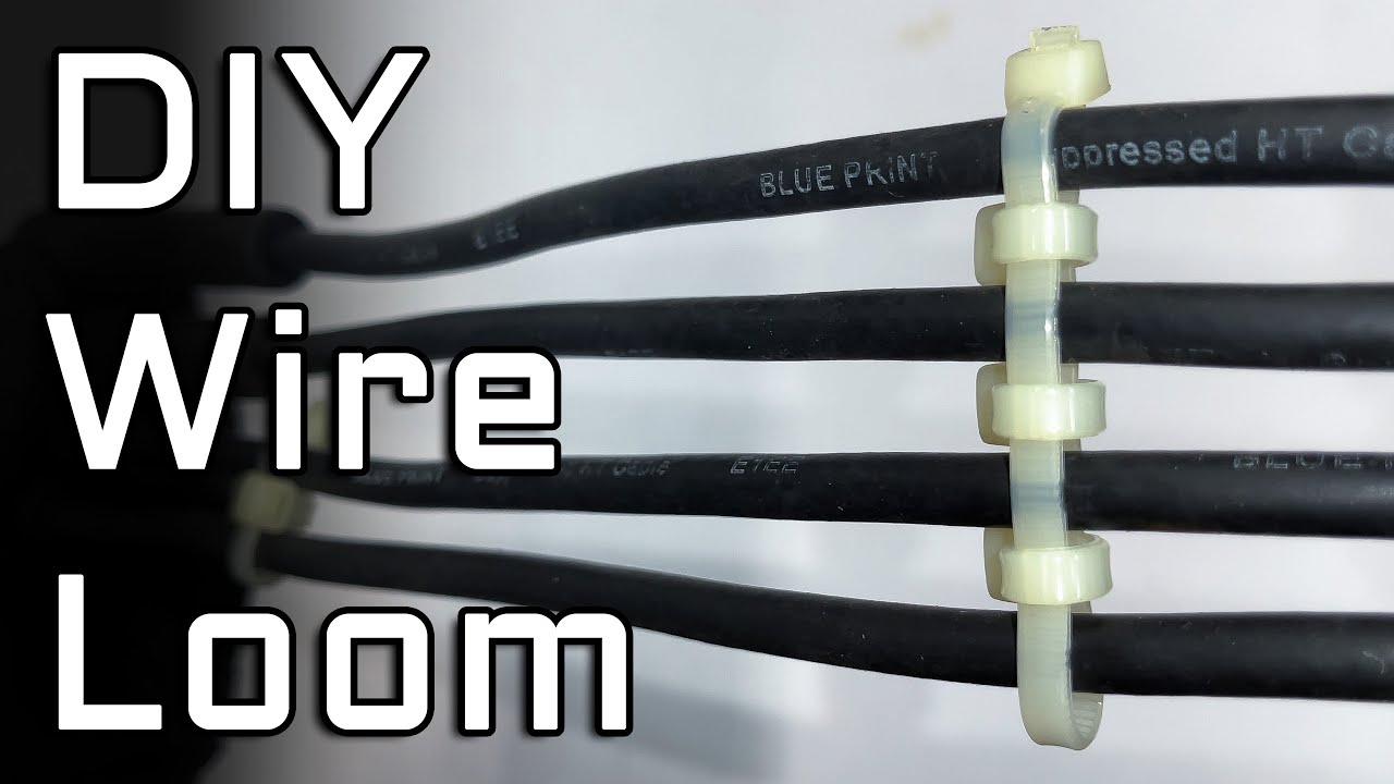 DIY Wire Loom - Easily Organize Wires - YouTube