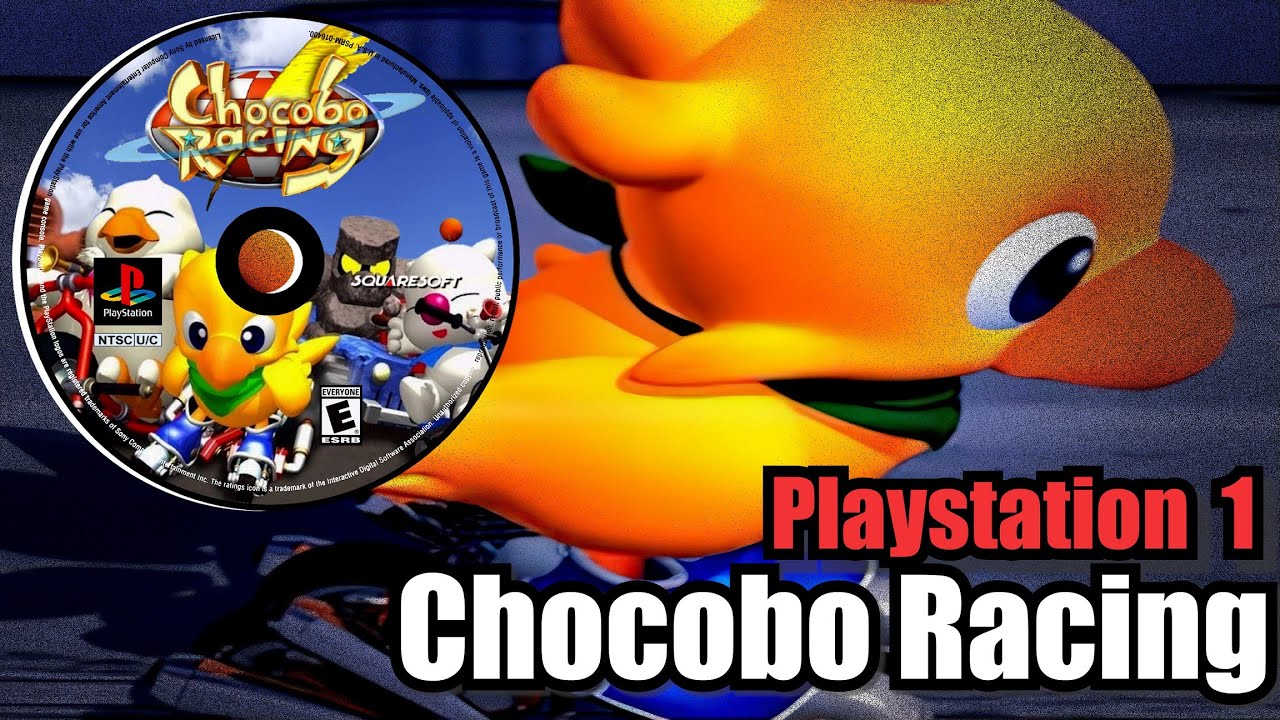 Chocobo Racing Story Mode (1999) Playstation 1 Upscale (4K 60 FPS ...