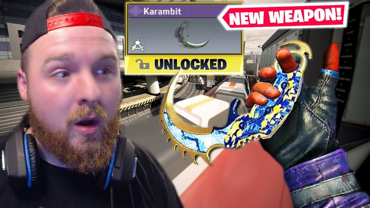 *NEW* KARAMBIT KNIFE WEAPON GAMEPLAY!... | Call of Duty Mobile - YouTube