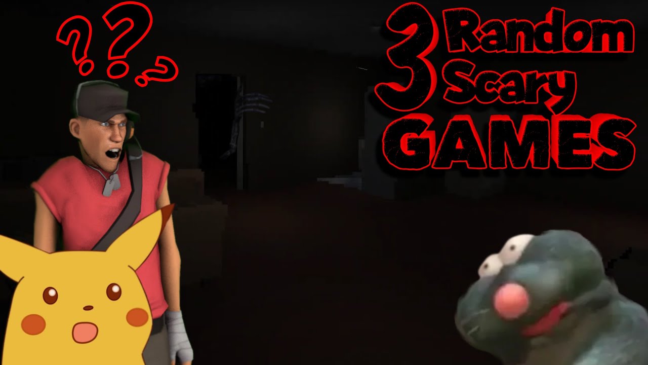 We are gonna regret this... | 3 Random Scary GAMES! - YouTube