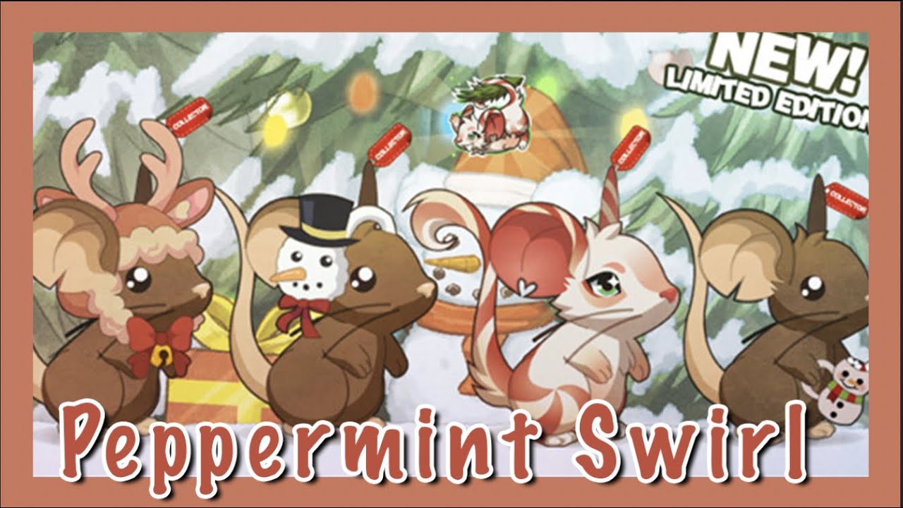 Transformice: Peppermint Swirl Fur (Candy Cane Fur) - YouTube