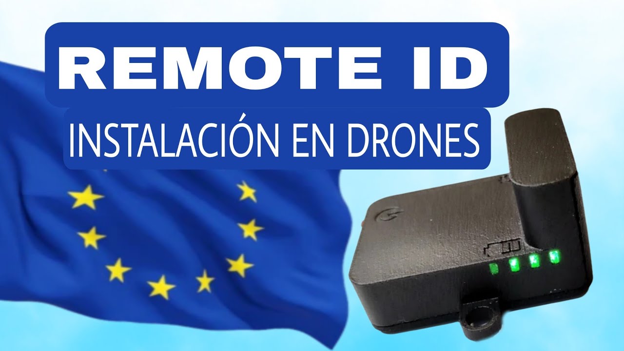 REMOTE ID EXTERNO / INSTALACIÓN en DRONES - YouTube