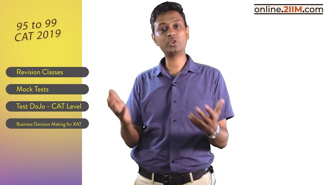 How To Go From 95th To 99th Percentile? 2IIM's "95 to 99" Course - YouTube