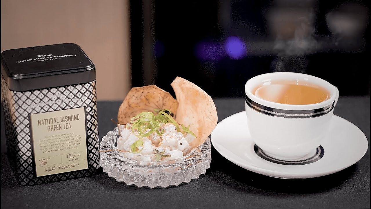 Seafood, Green Tea, Jasmine: It’s a Dilmah High Tea! - YouTube