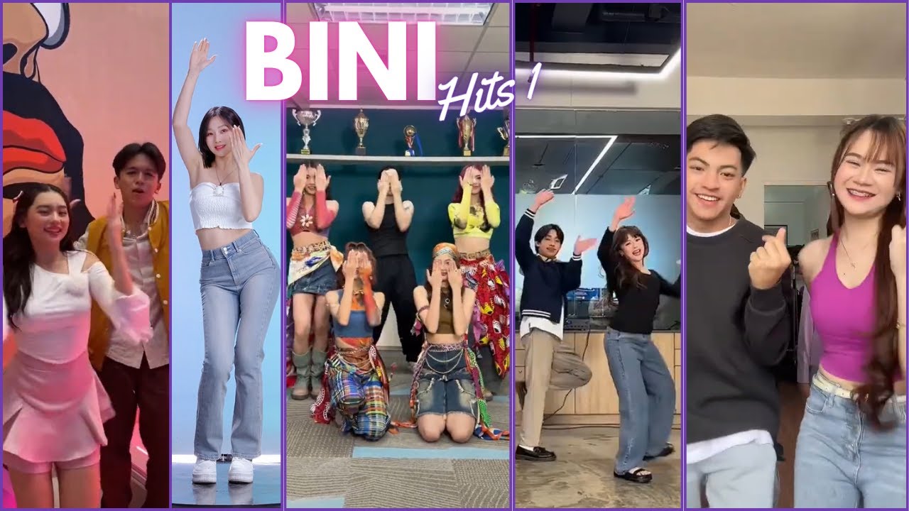 BINI Hits PANTROPIKO and SALAMIN, SALAMIN in one video - YouTube