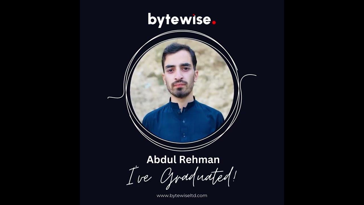 Bytewise Limited Fellowship Front End Development Abdul Rehman Bytewise Ltd Fellowship