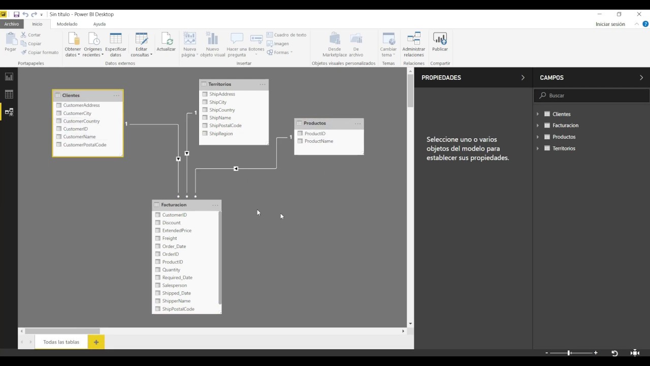 Crear un Modelo Relacional a partir de una Tabla - YouTube