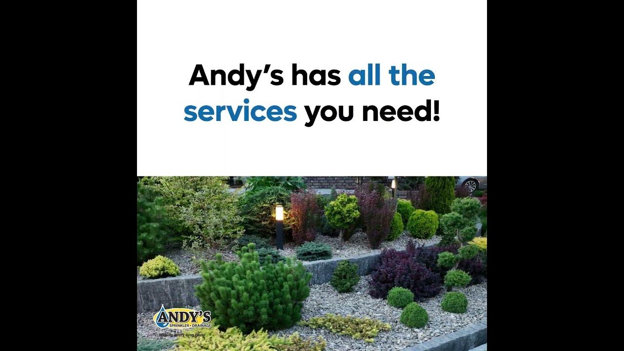 Enhance your landscape and outdoors with Andy's Sprinkler, Drainage ...