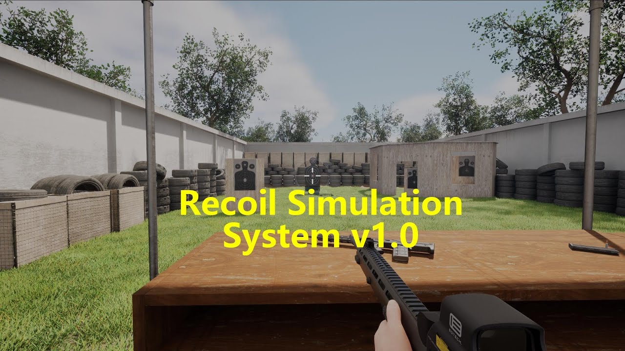 UE5 Recoil Simulation System (Virtual Firearm) - YouTube