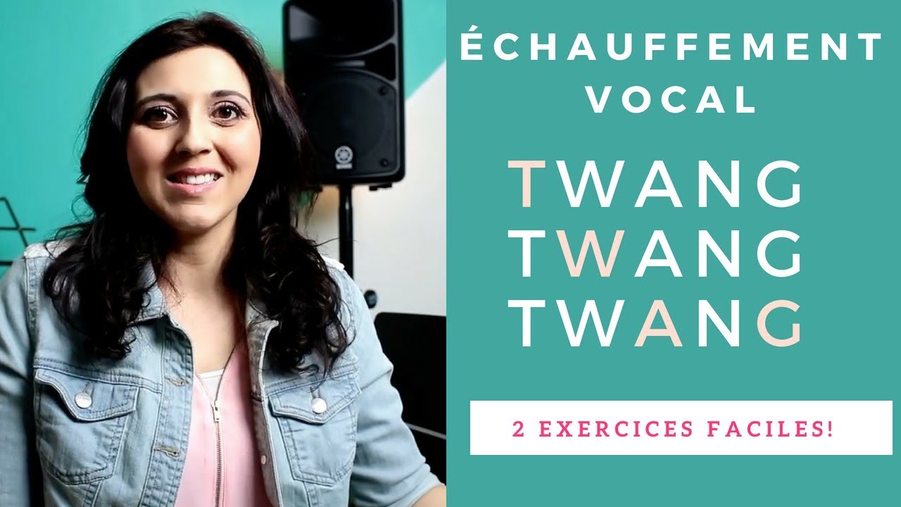 Échauffement vocal rapide: le TWANG- cours de chant en ligne - YouTube