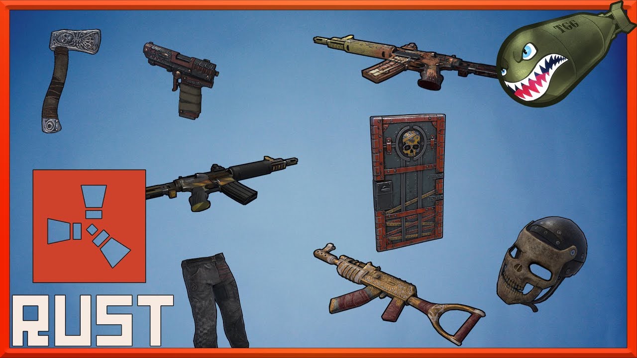 Rust Skins | 10/19/17 Blood Dragon SAR, VERTiiGO's Glorious, Lr300 ...