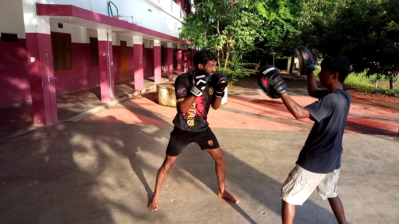 GC Martial arts & Fitness....Boxing pad work - YouTube