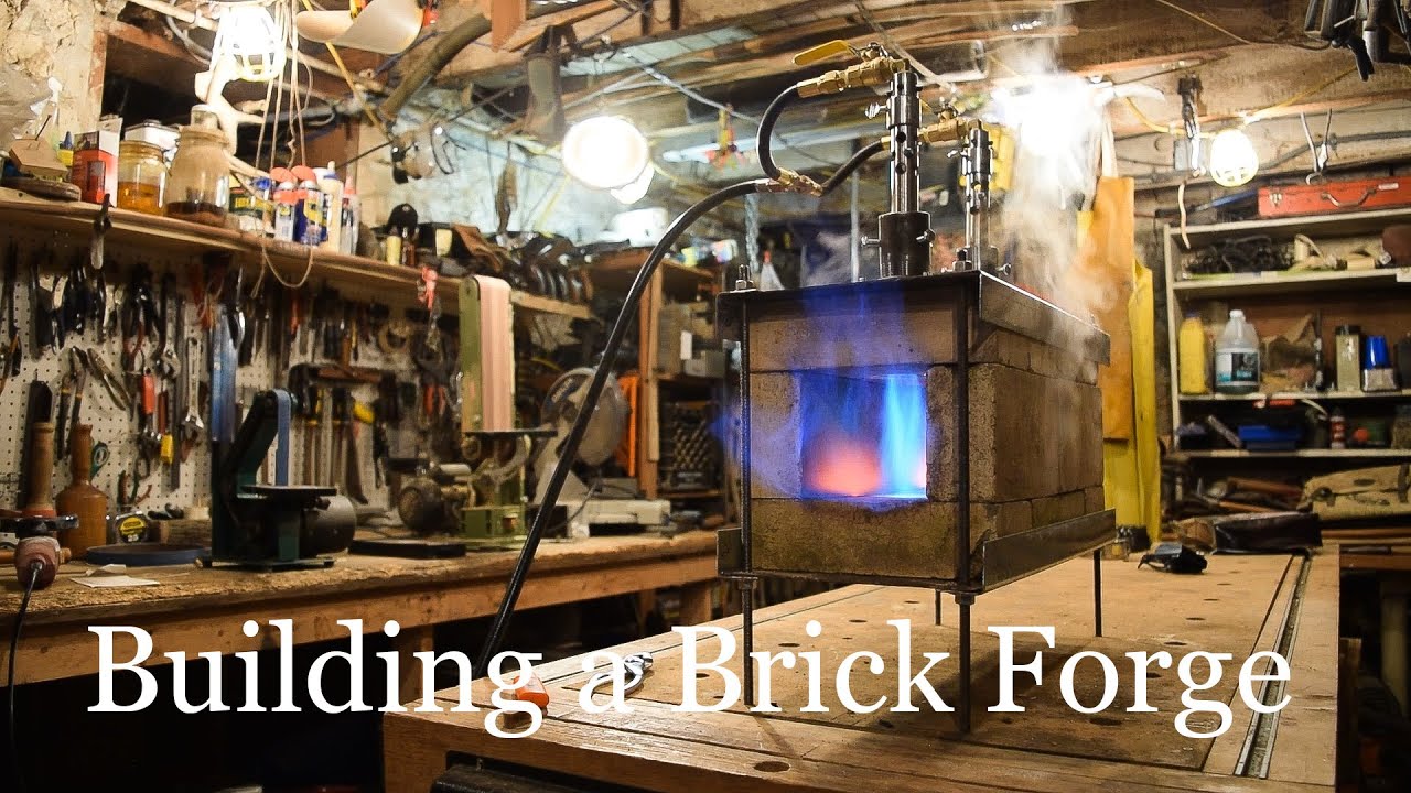 Building a Brick Forge - YouTube