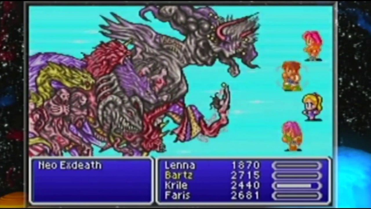 Final Fantasy V: Advanced - BLIND Playthrough Part 33 | Final Boss: Neo ...