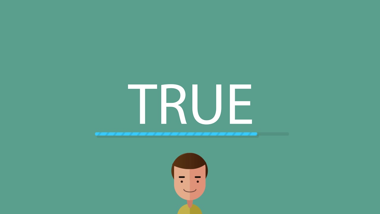 How to say True in English - YouTube