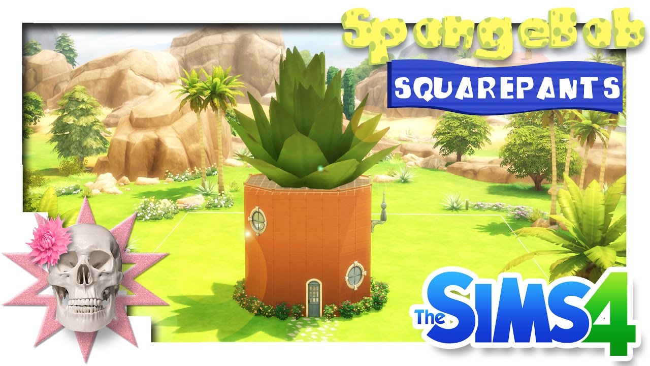 The Sims 4 - Fun Fast Build - SpongeBob - YouTube