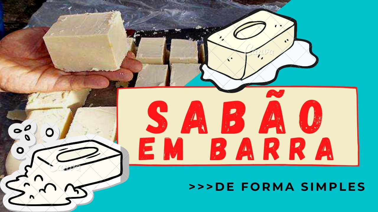 Sabão em Barras | Como é feito de forma Simples ! - YouTube
