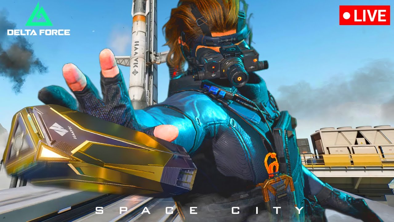 DELTA FORCE MOBILE NEW SPACE CITY MAP GRIND 🇮🇳 | LIVE - YouTube