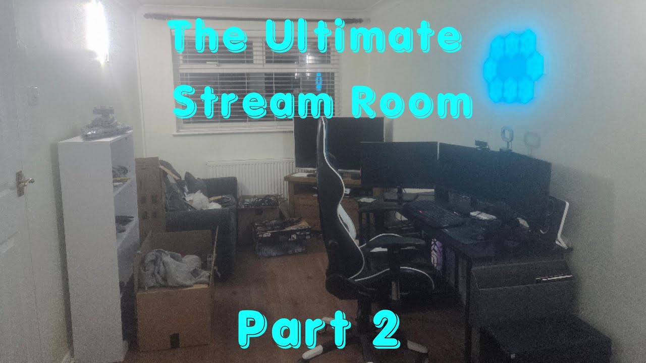 The Work Starts Now!!!! | The Ultimate Stream Room Part 2 - YouTube