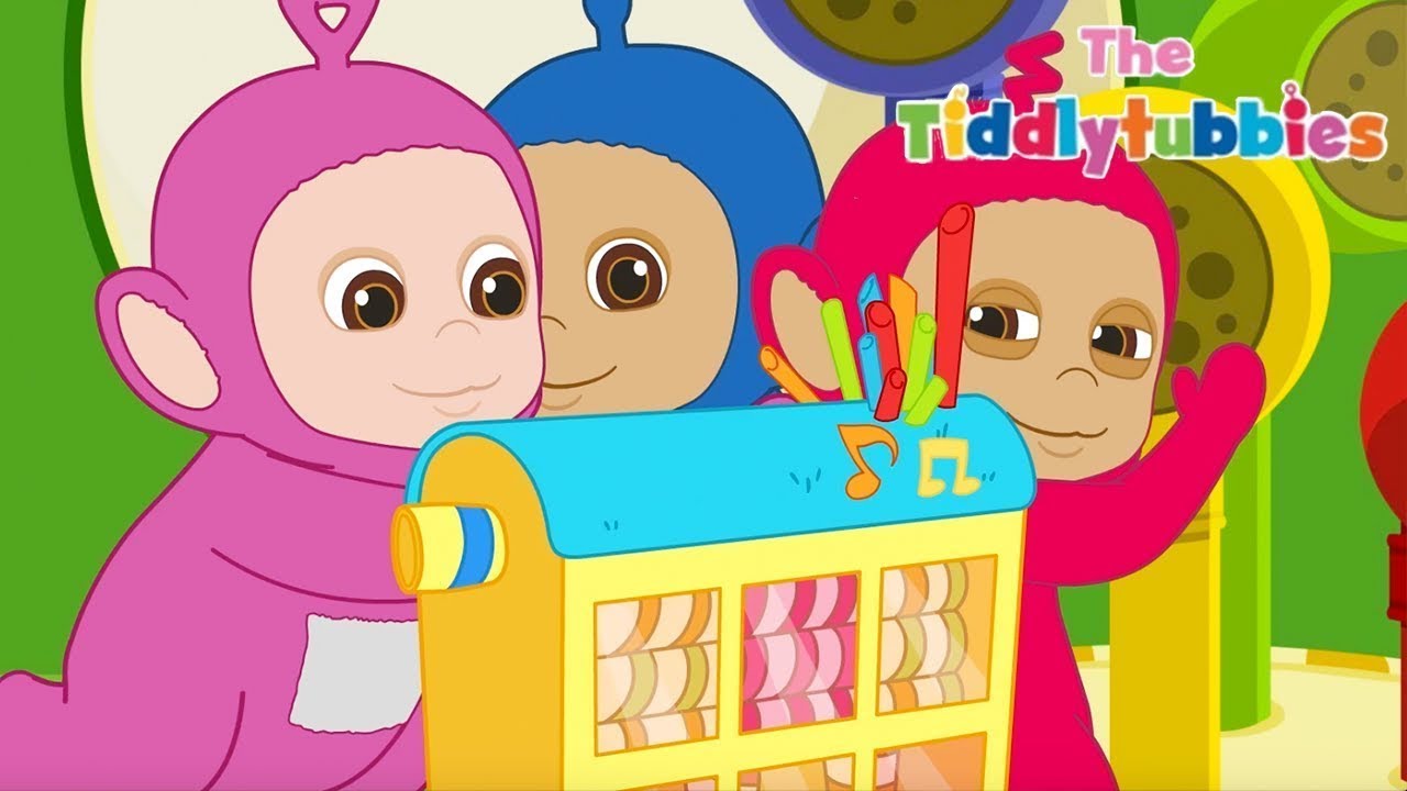 Tiddlytubbies 2D Series | Episode 12 - Mystery Box | Cartoon for Kids ...