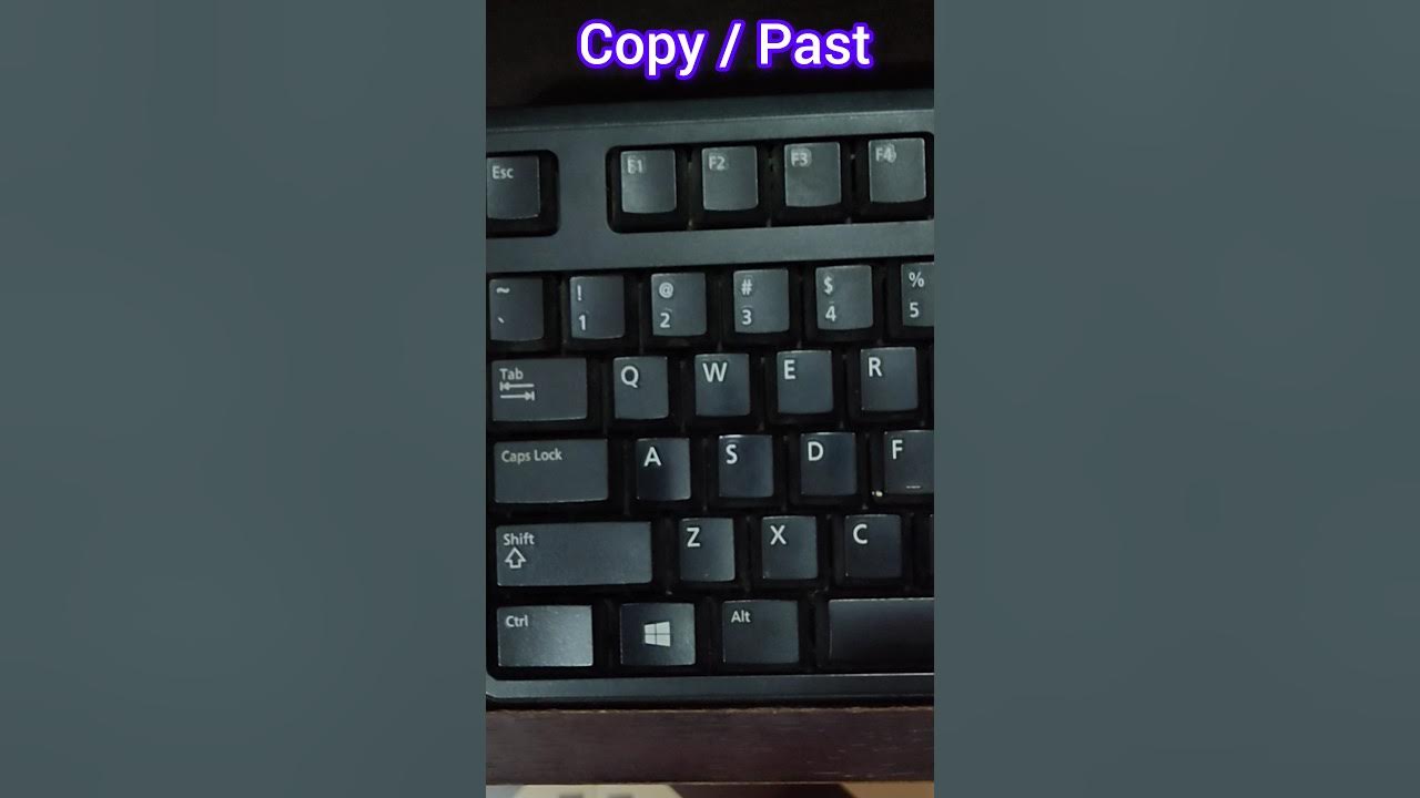 Copy Paste |Windows Shortcut Key| shortcut #shorts - YouTube