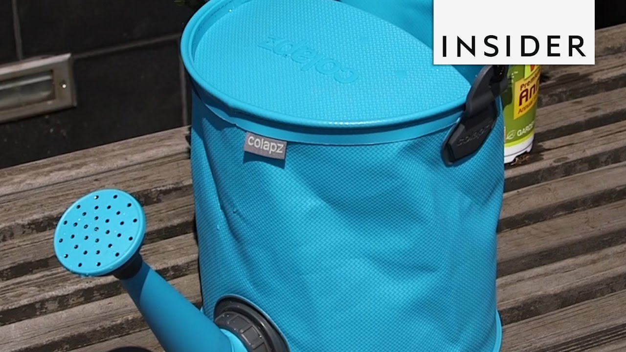 Collapsible Watering Can - YouTube