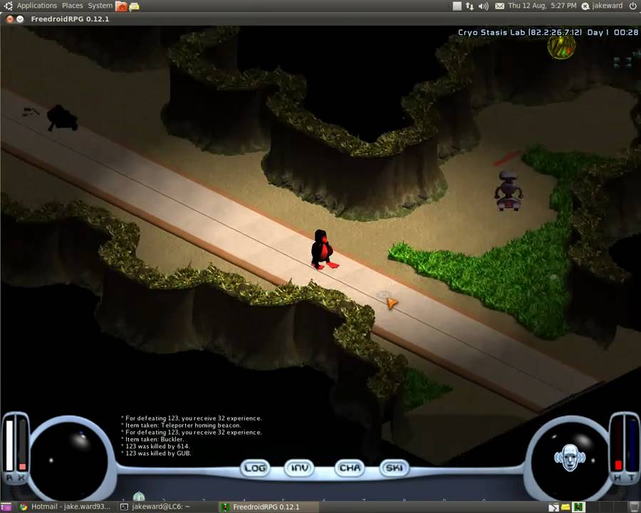 Gaming In Linux : Freedroid RPG - YouTube