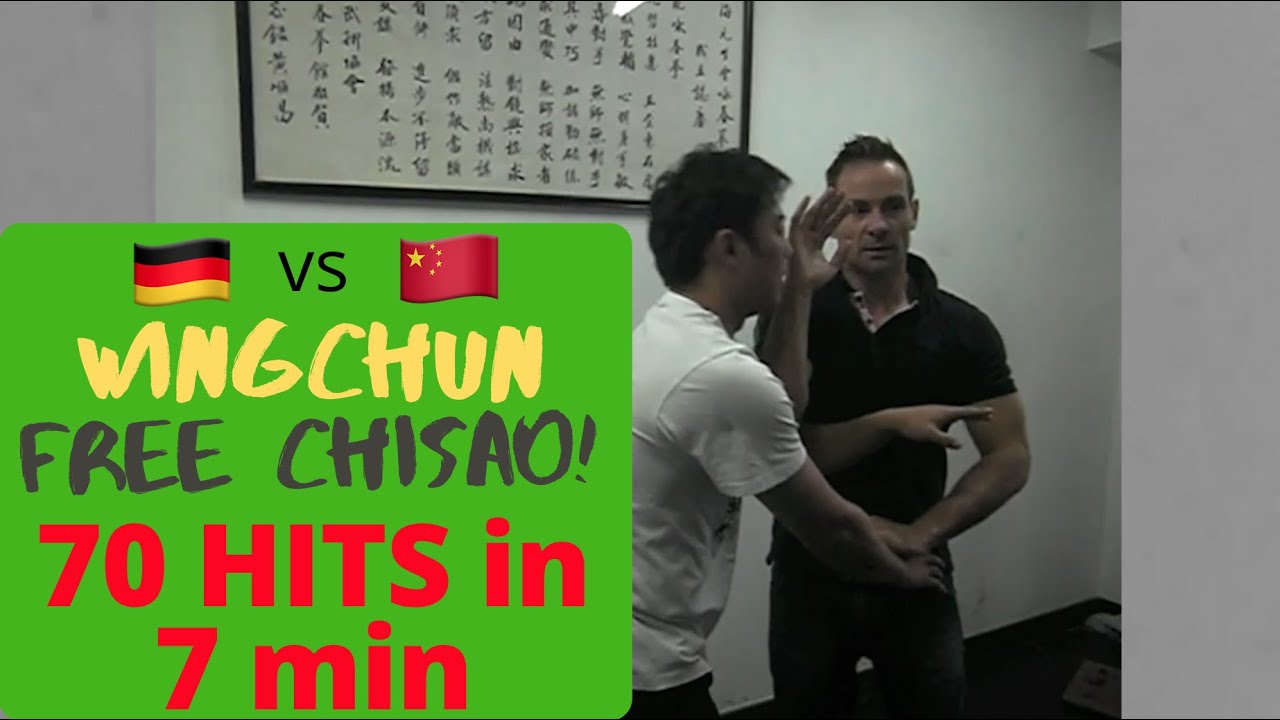 Sifu Brian vs Chinese guy Chi-sao in Shanghai - YouTube