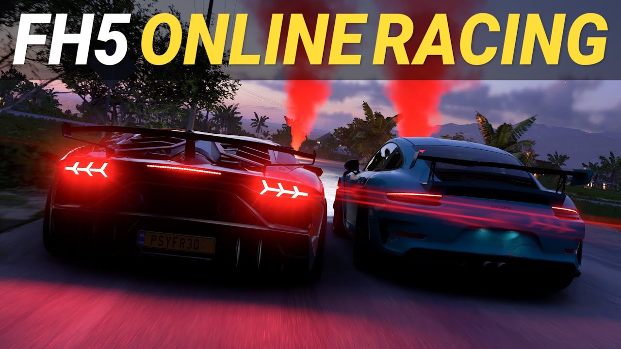 Forza Horizon 5 Multiplayer - Lamborghini Aventador SVJ - FH5 Online ...