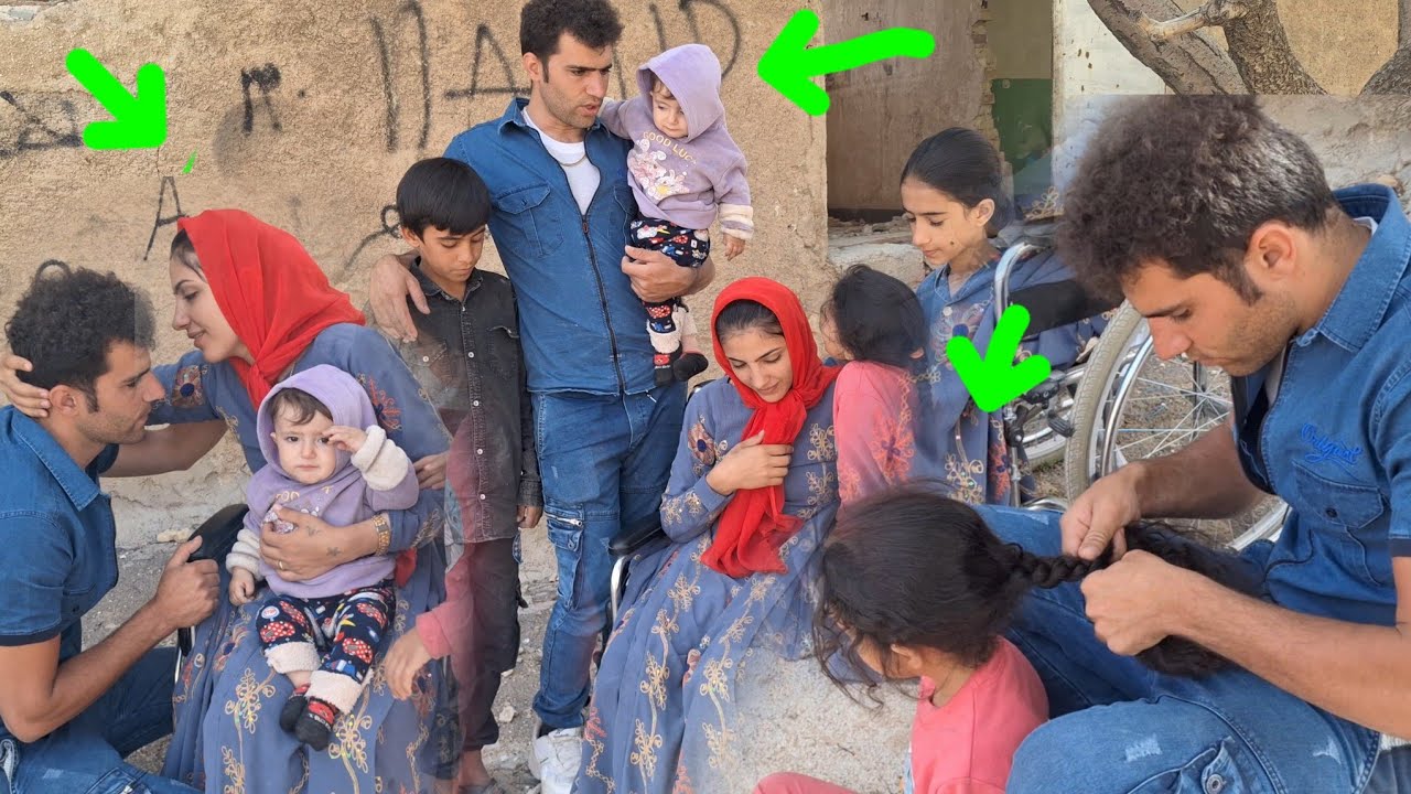 Sohrab's miracle for Zeinab: The wheelchair that rebuilt life! (Zeinab ...