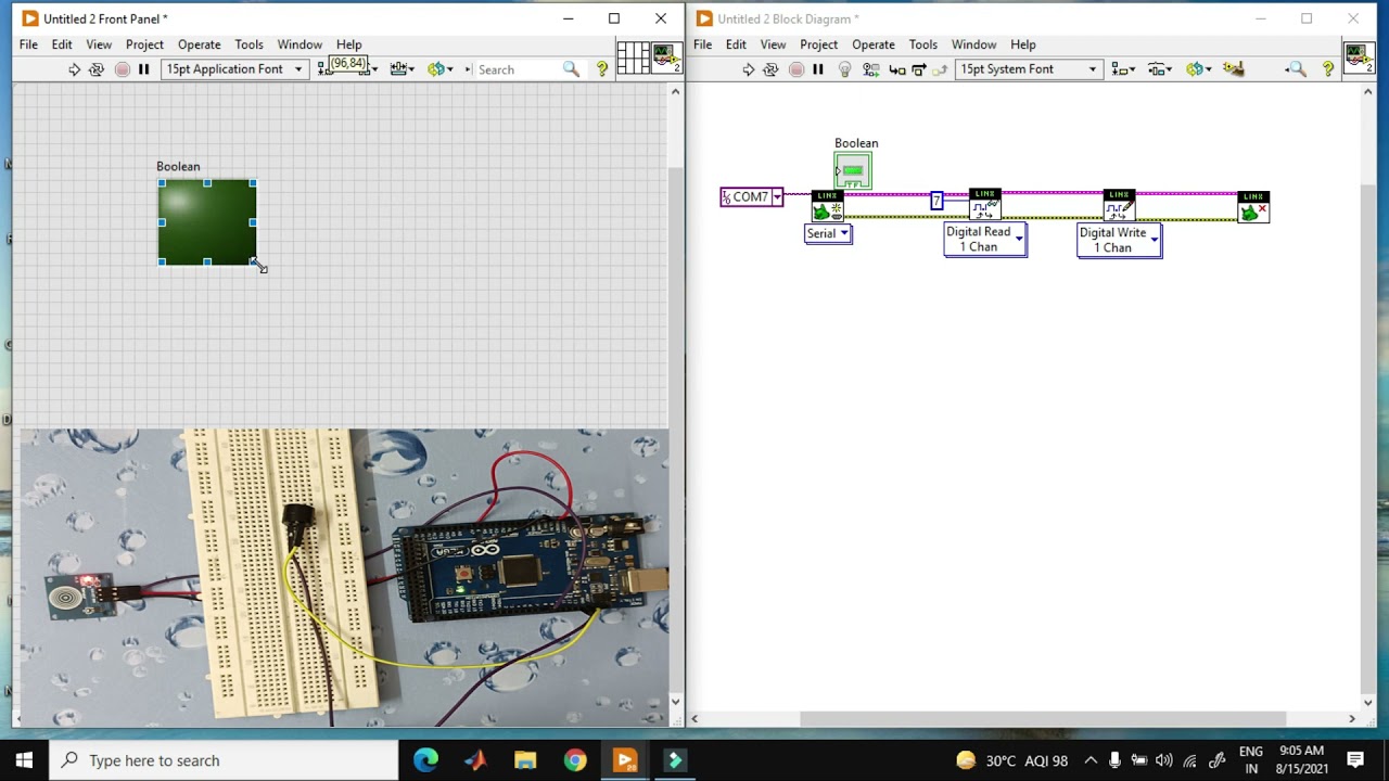 Buzzer and Capacitive Touch Sensor - YouTube