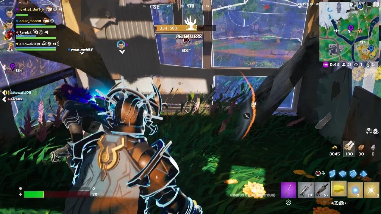 Fortnite some Arabic people gave me the win - YouTube