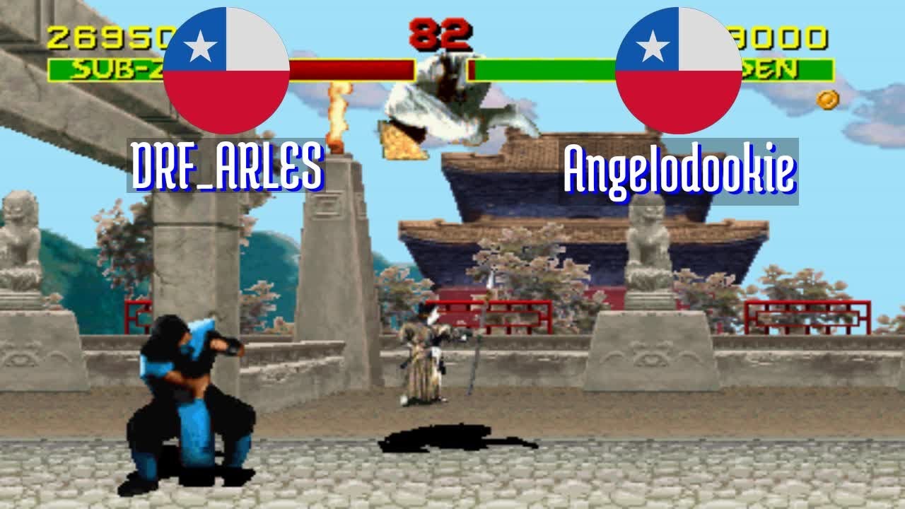 FT3 @mk: DRF_ARLES (CL) vs AngeIodookie (CL) [Mortal Kombat Fightcade] Jul 22 - YouTube