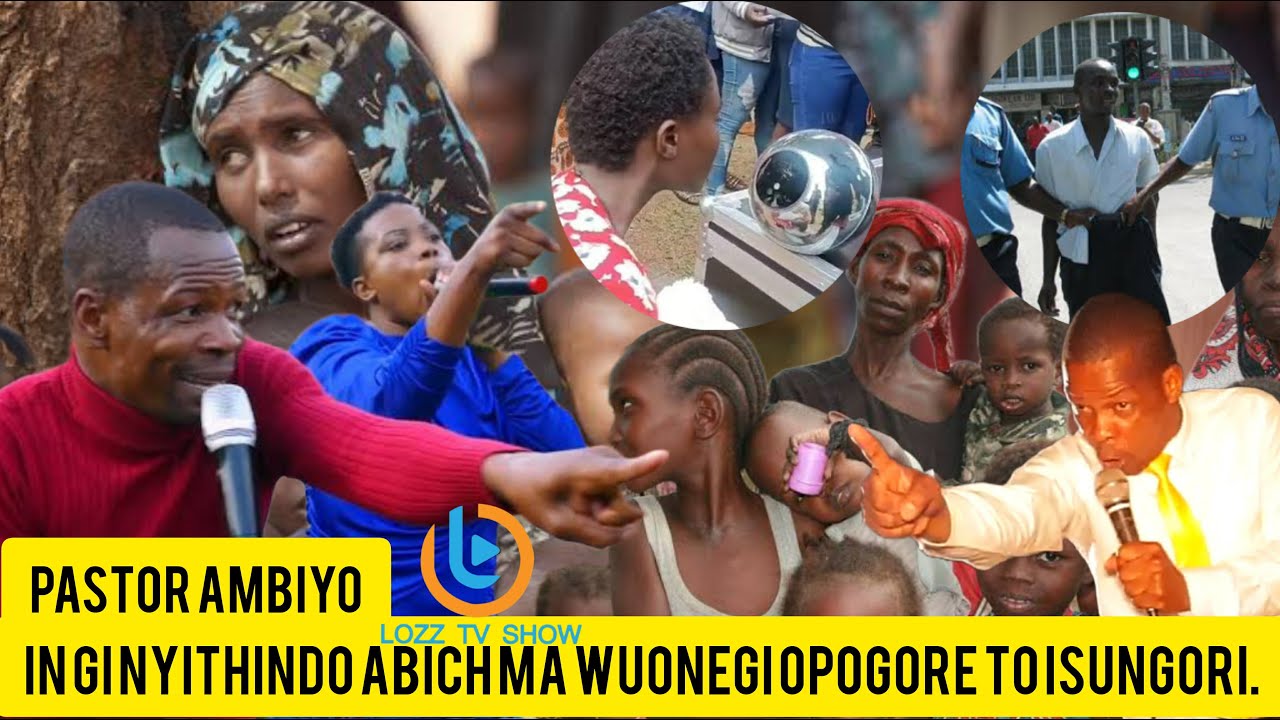 PASTOR AMBIYO: MANY YESU KAPOK ICHAMO PAMBA, WE SUNGORI TO IN GI ...