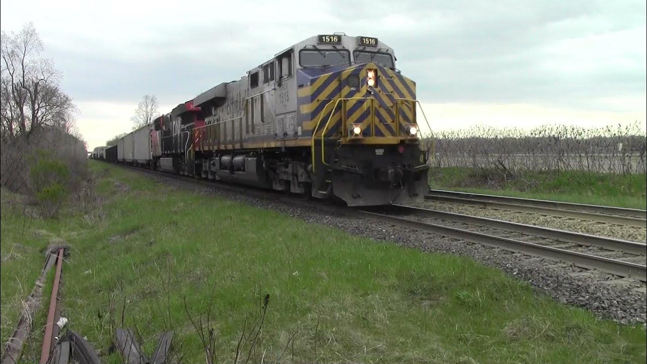 CN 331 CREX 1516 CN 3019 at Pulham Rd May 6 2019 - YouTube