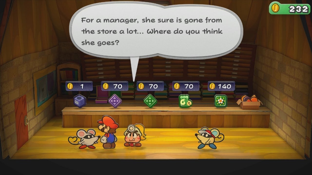 Paper Mario: The Thousand-Year Door (Switch) - 34 - Badge Shop & Docks ...