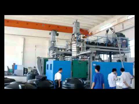 200L-2000L hdpe/pp/pe plastic drum and barrel blowing molding machine ...