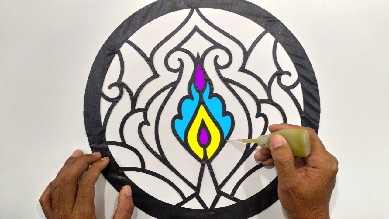 MEMBUAT MOTIF LAYANGAN NAGA #42 - YouTube