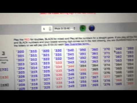 LOTTODDS: NJ Pick 3 - Guaranteed Win - Evening - Day 4 - YouTube