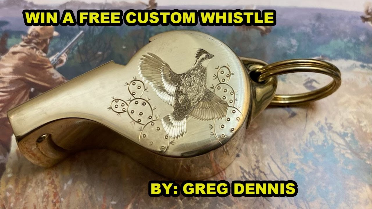 FREE CUSTOM WHISTLE GIVE AWAY - YouTube