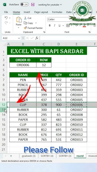 How To Use Match Formula In Ms Excel Microsoftexcel Microsoftoffice Reels Shorts