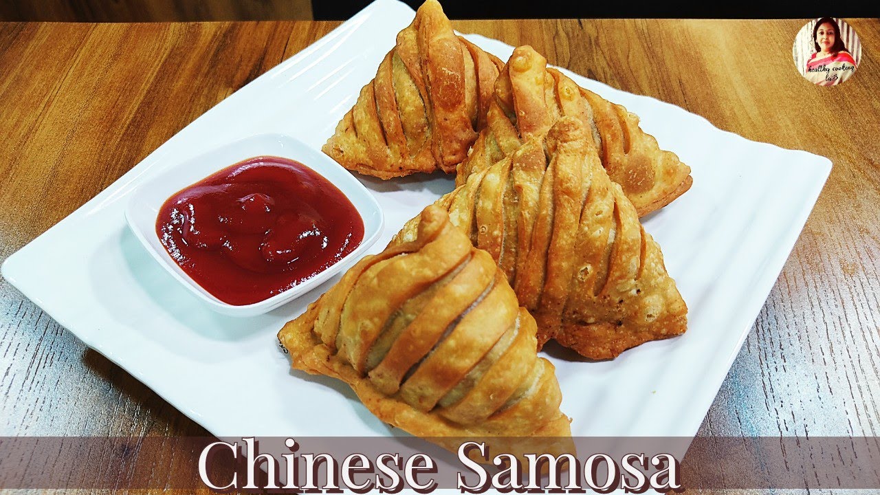 Chinese Samosa Recipe | Noodles Samosa Recipe | Crispy Vegetable Samosa ...