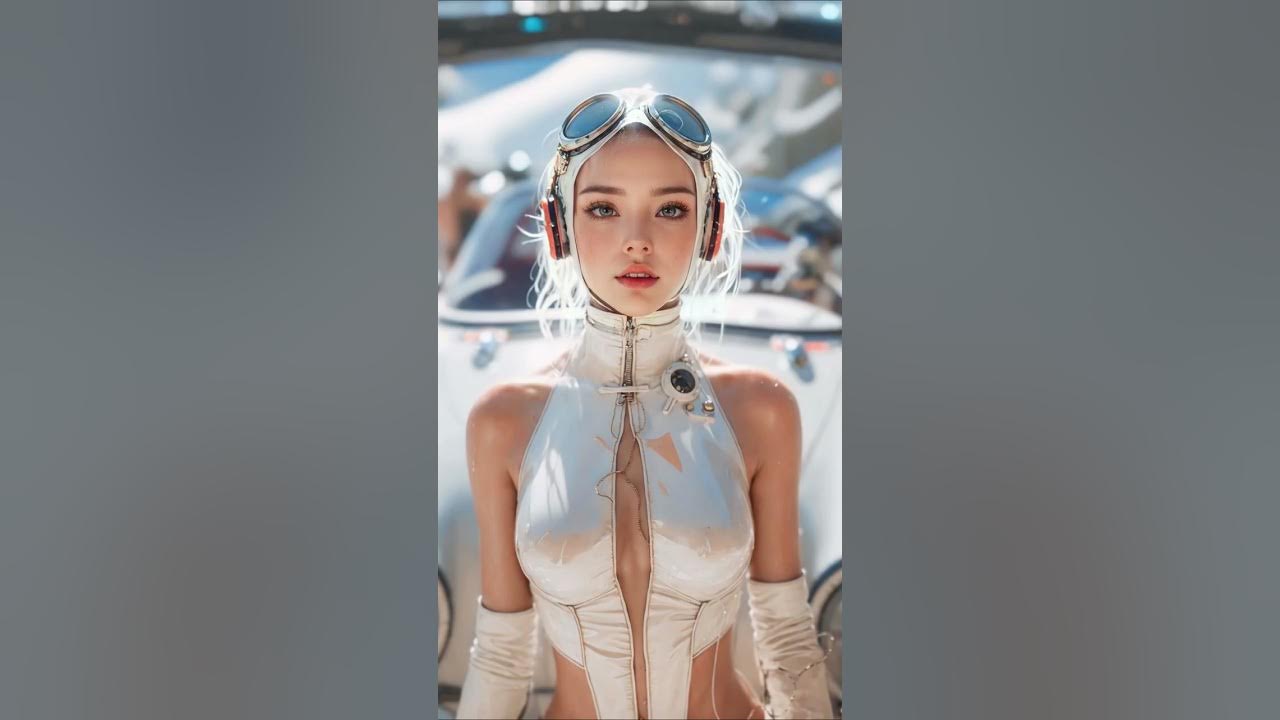 [4K] AI ART LOOKBOOK AMAZING COLLECTION‐Asian The Beautiful Neo Cyber GenZ Sexy Girl #shorts ...