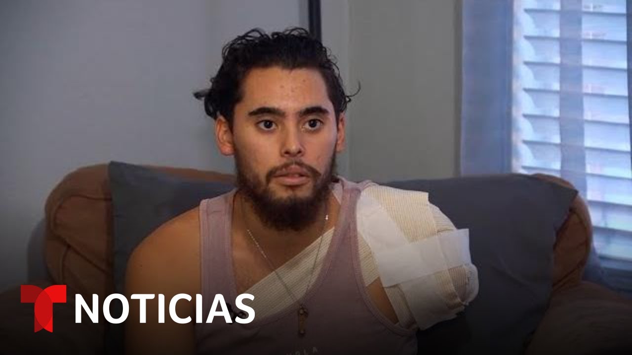 Joven perdió su brazo y dice que no le guarda rencor al causante del ...