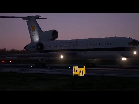 Bashkyryan airlines flight BTC 2937 crash animation - YouTube